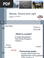 Grade 10 Waves, Sound, and Light Guide | PDF | Electromagnetic ...