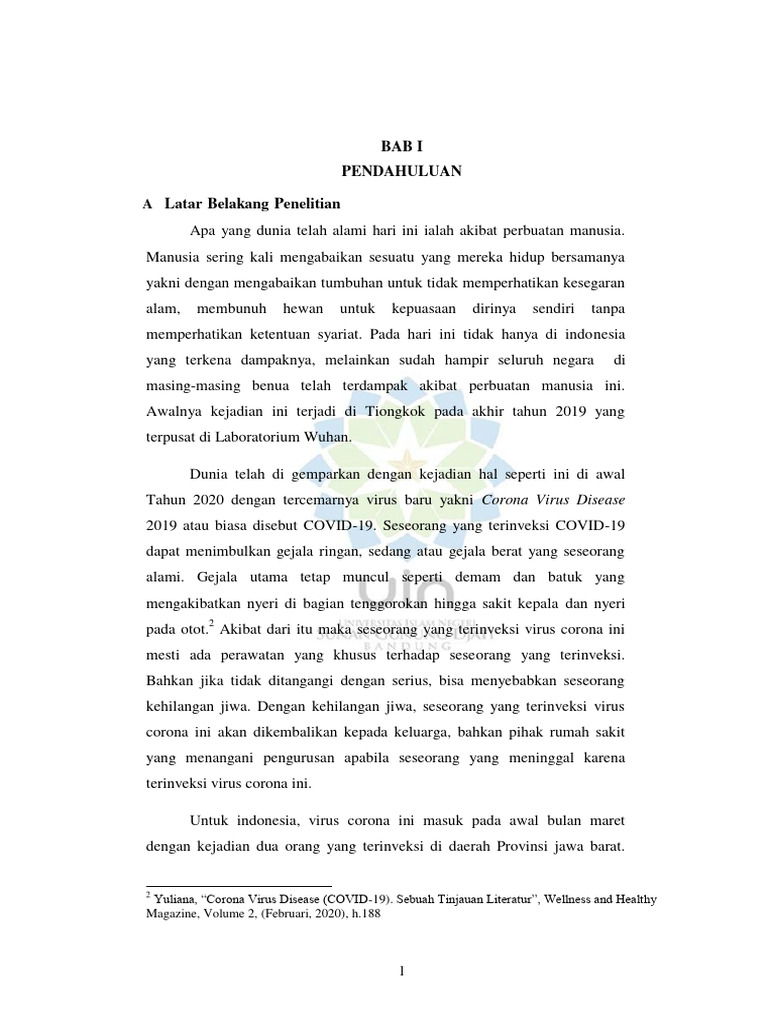 Bab 1 | PDF