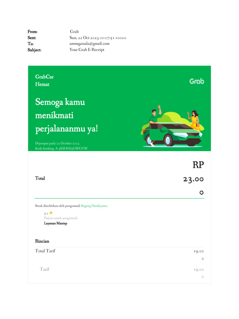 Bill Grab Ke Bandara YK | PDF