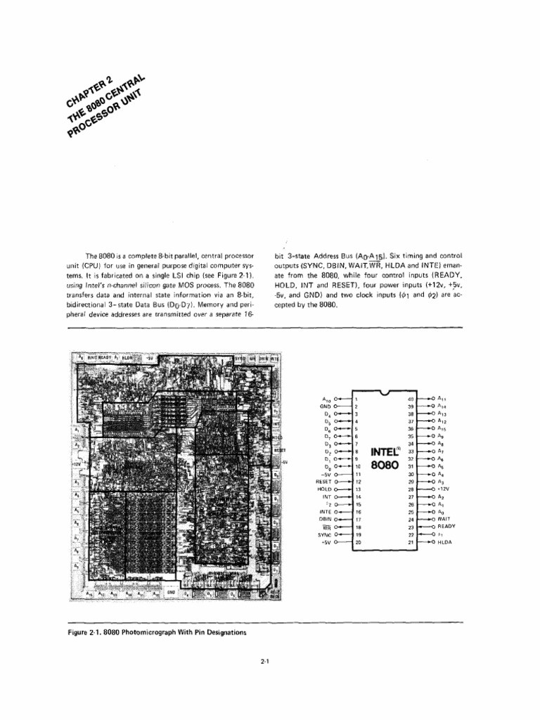 8080 Data Sheet | PDF