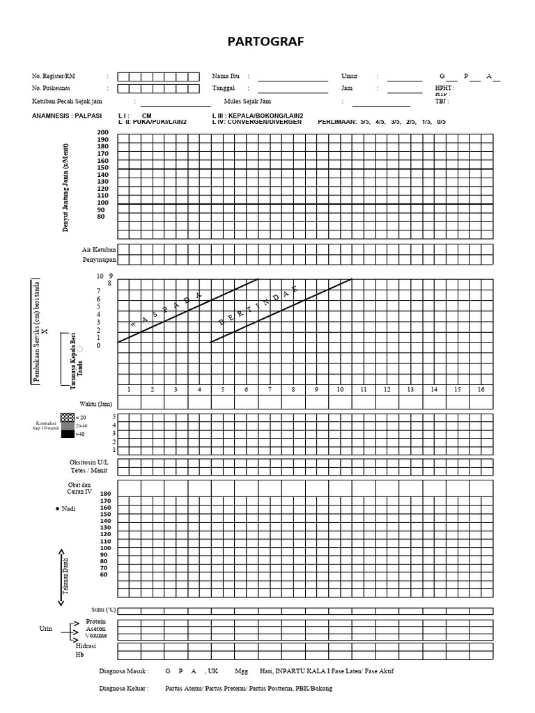 Partograf Terbaru | PDF