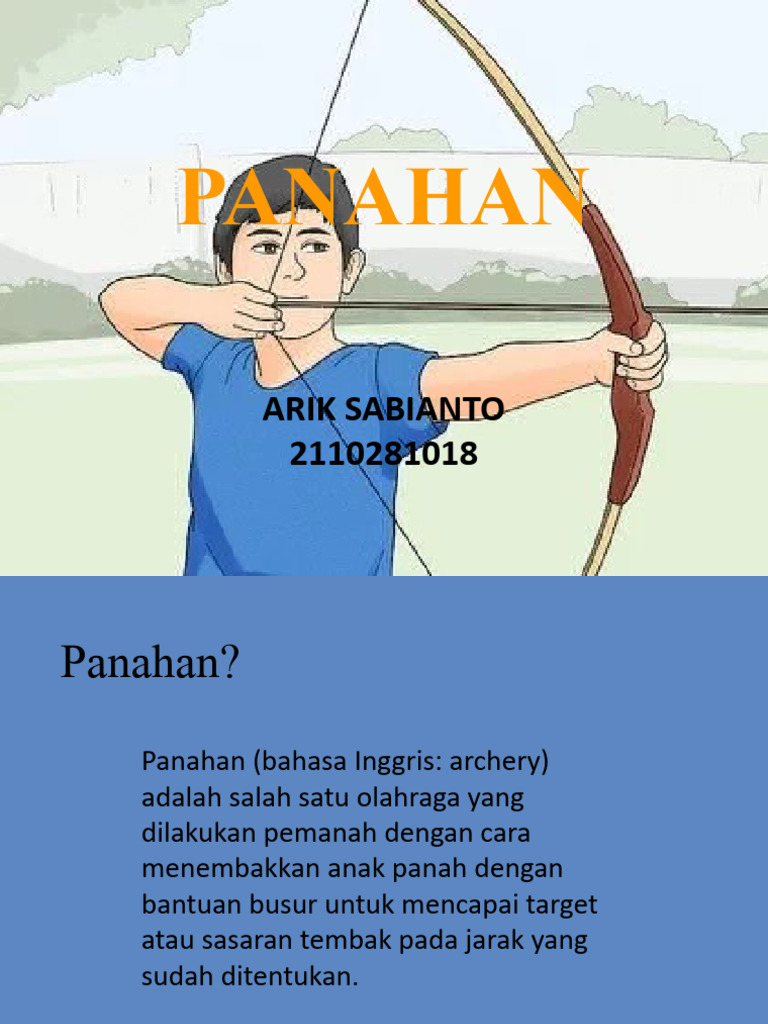 Permainan PANAHAN | PDF