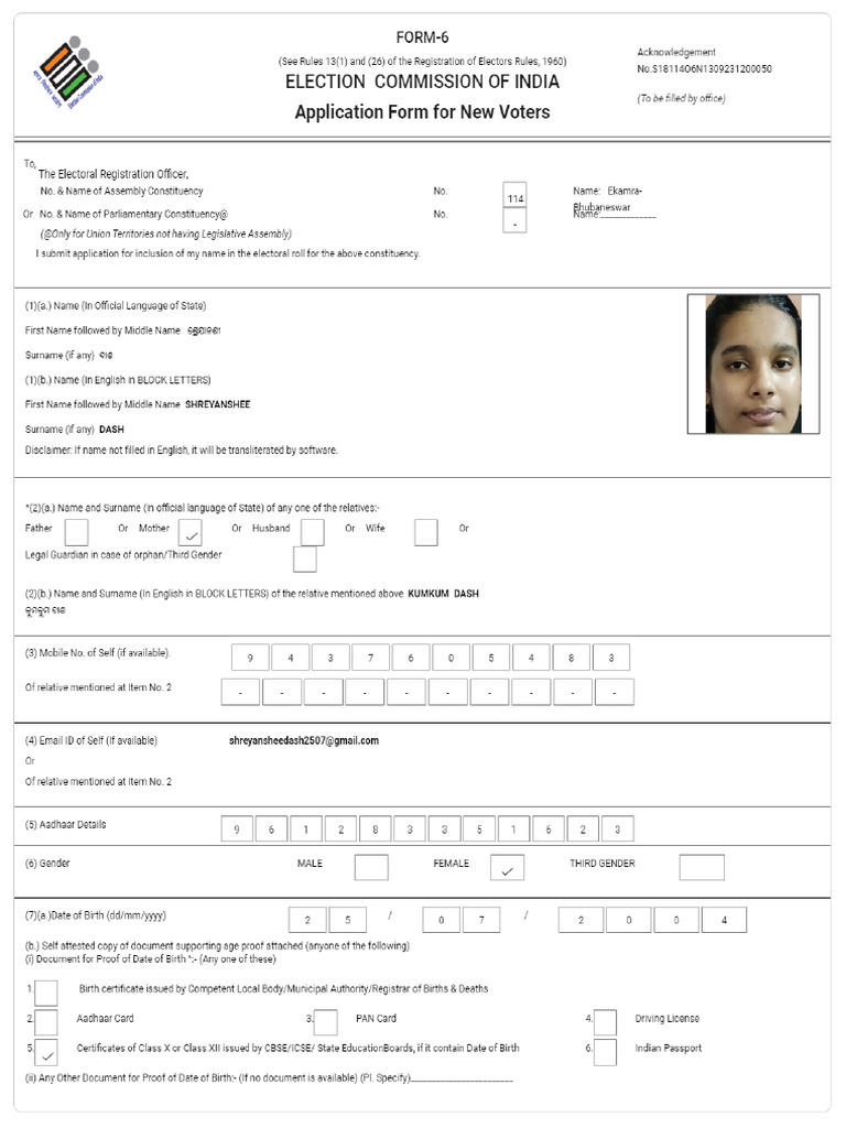 Form6 S18114O6N1309231200050 PDF | PDF