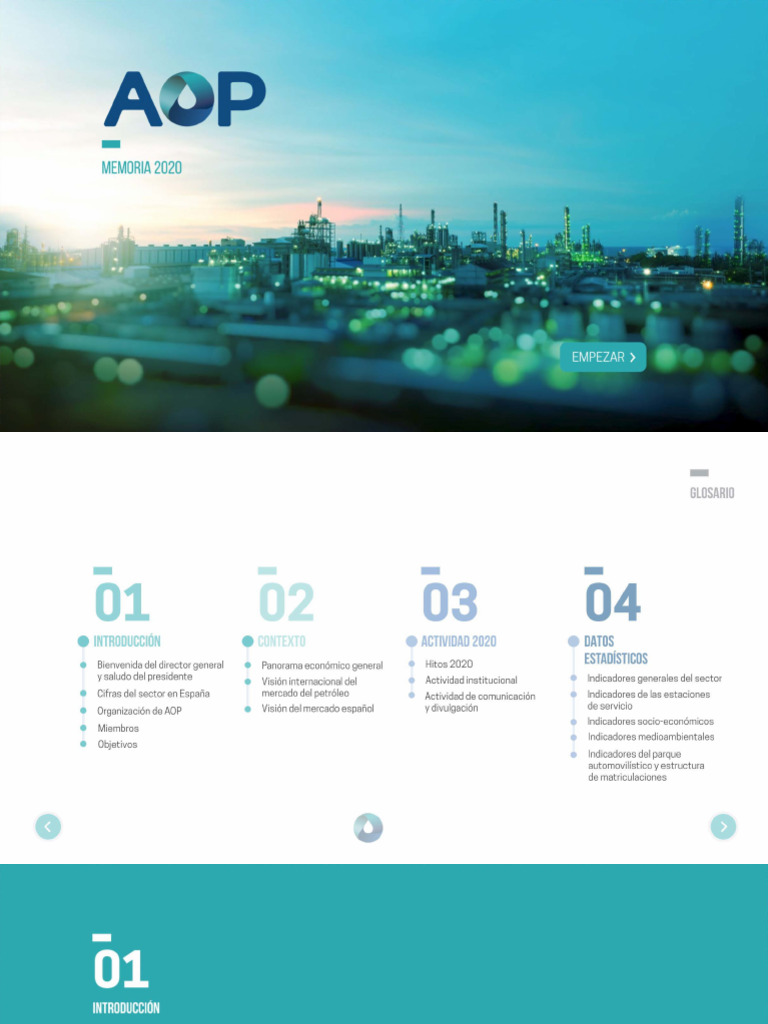 Memoria AOP 2020 | PDF