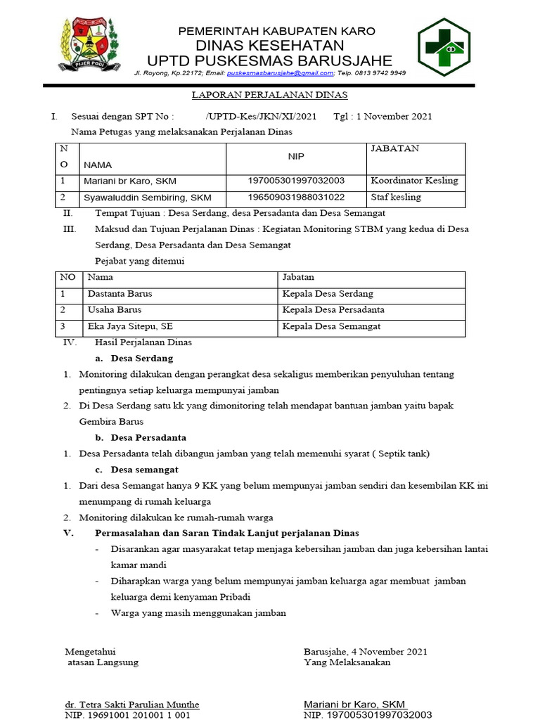 LPD Monitoring STBM | PDF