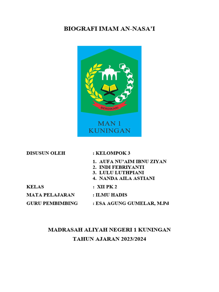 Imam An-Nasa'i | PDF