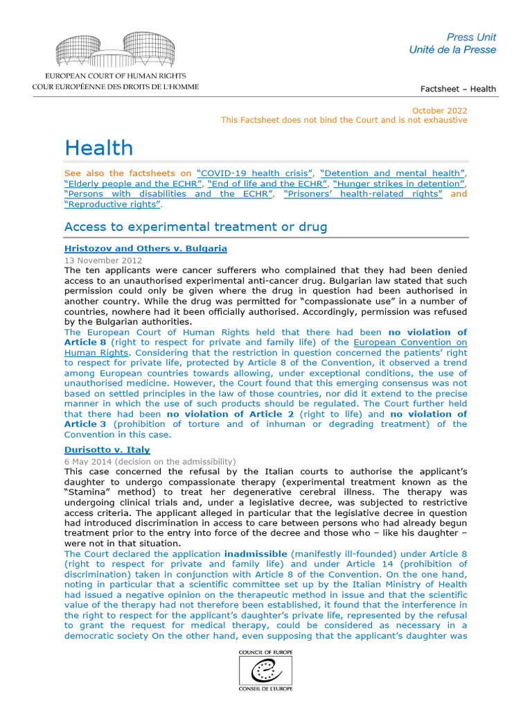 Fs Health Eng | PDF