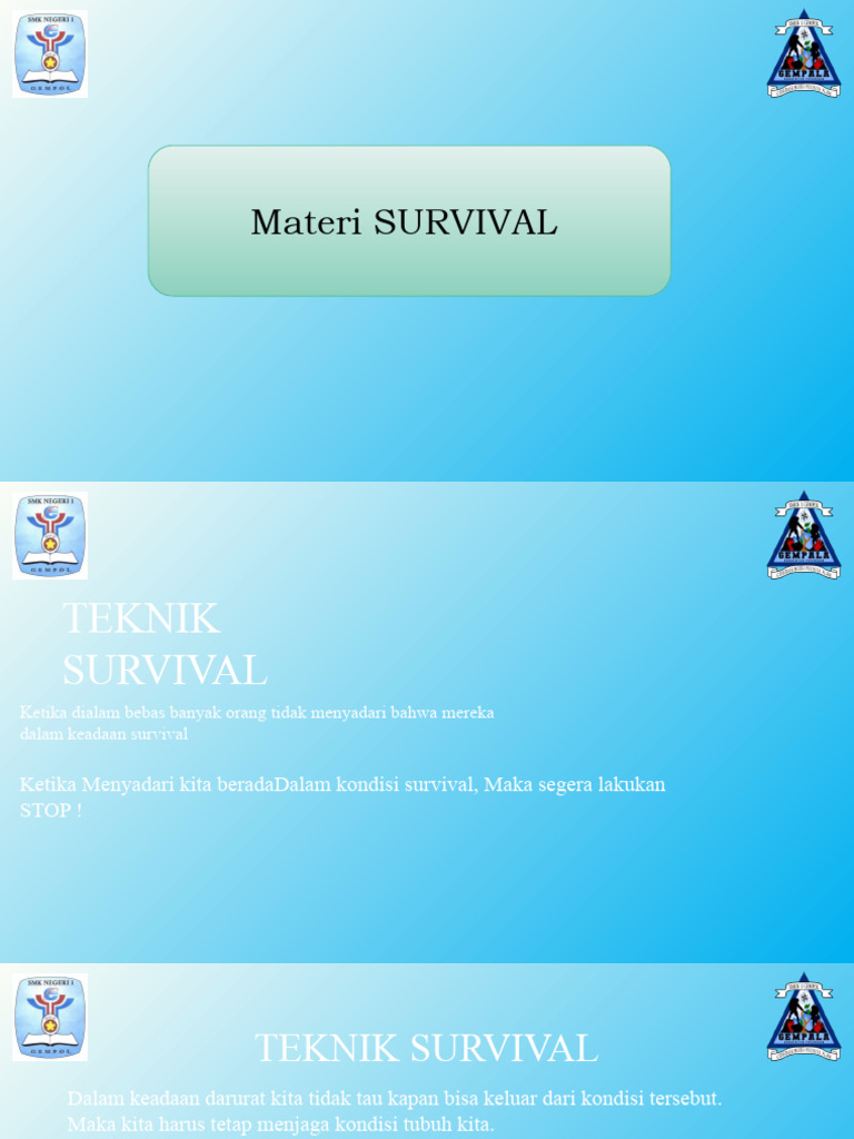 Materi Survival | PDF