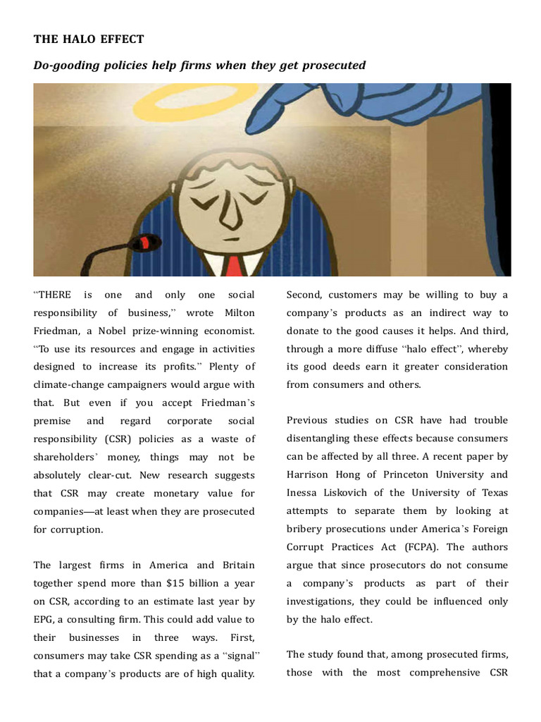 The Halo Effect | PDF