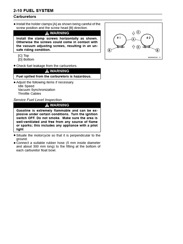 Kawasaki ER-5 ER500 2001-2005 | PDF