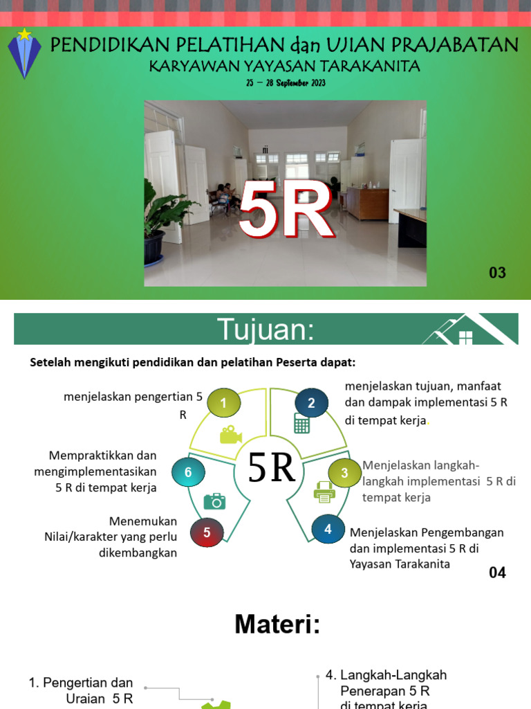 29-09-2023 - Materi 5R (Tata Usaha) | PDF