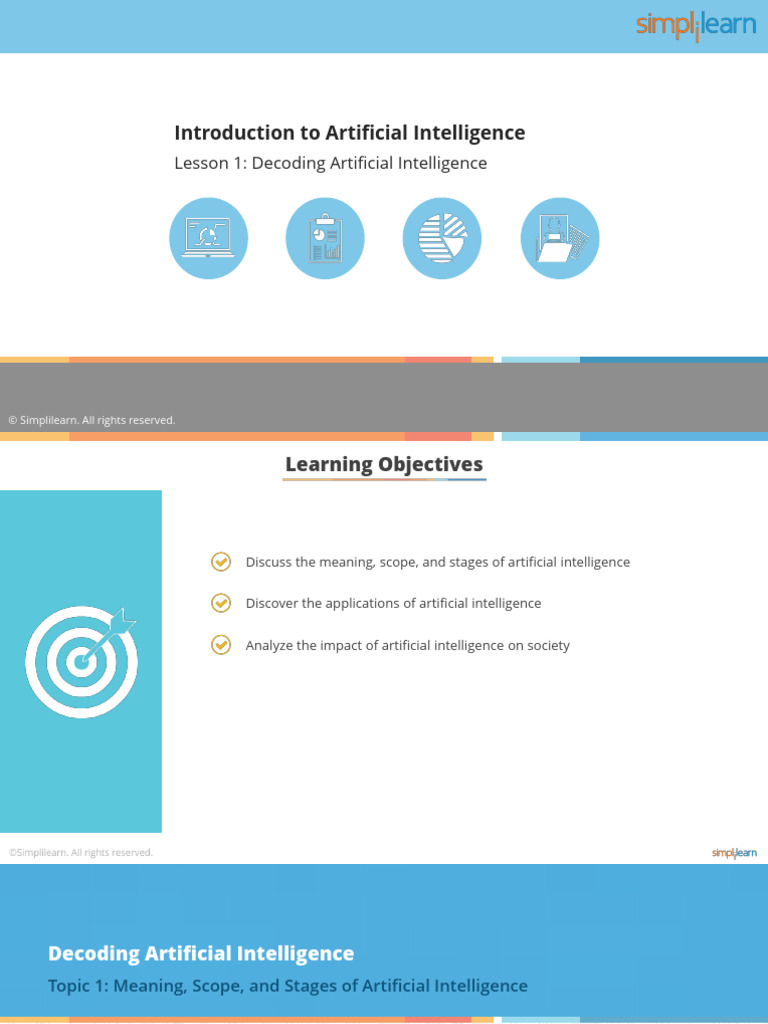 Lesson 1 - Decoding Artificial Intelligence | PDF