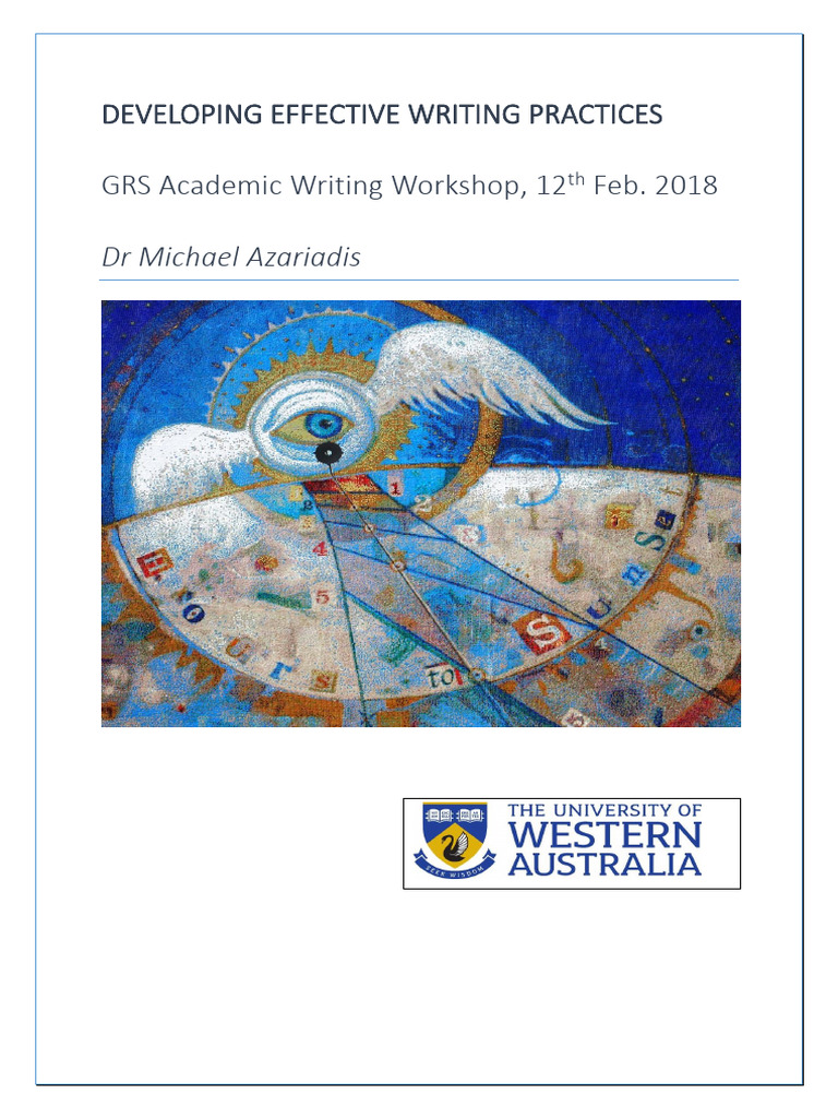 Boosting Academic Writing Productivity | PDF