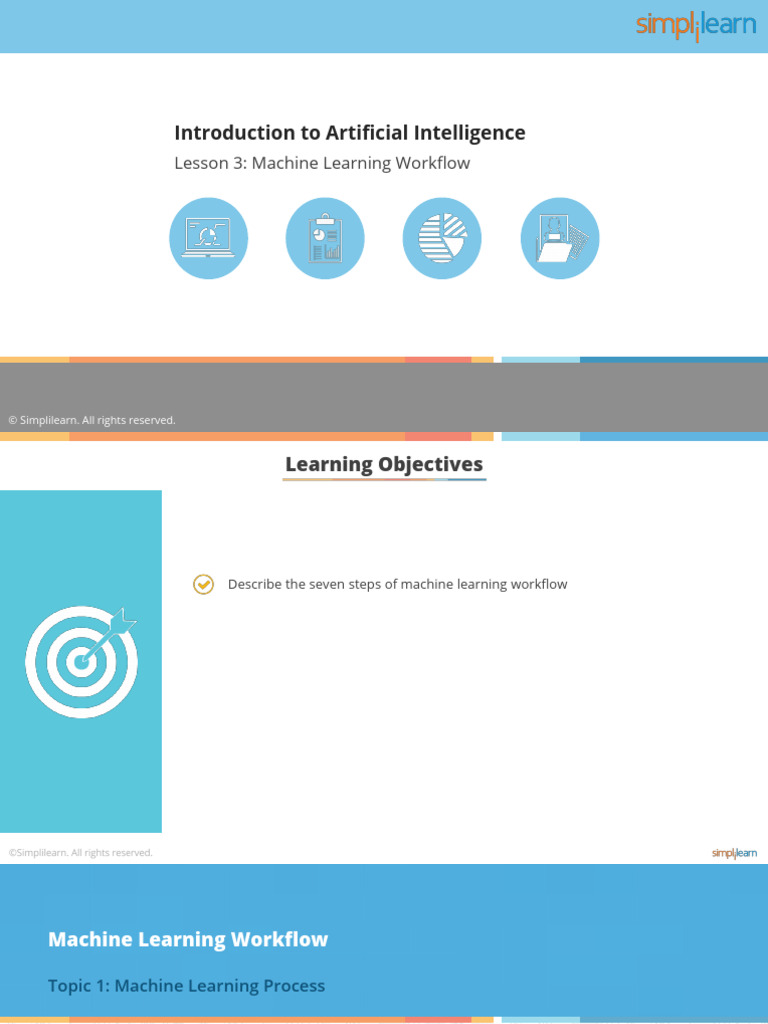 Lesson 3 - Machine Learning Workflow | PDF