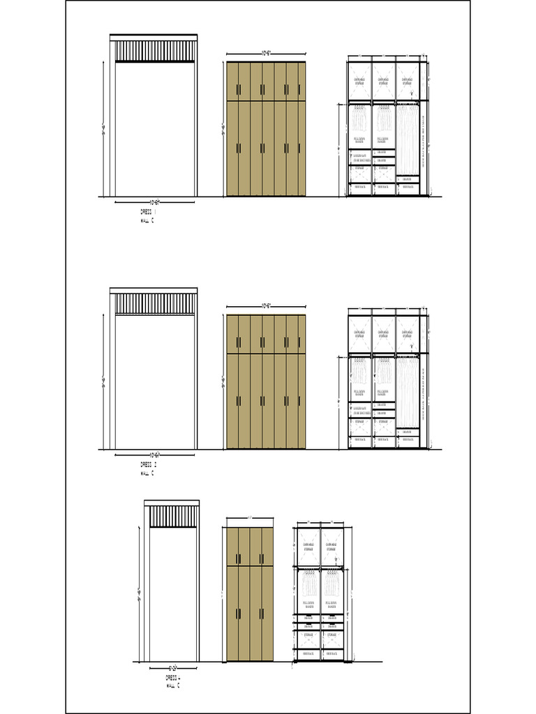 Closet Design Layout | PDF