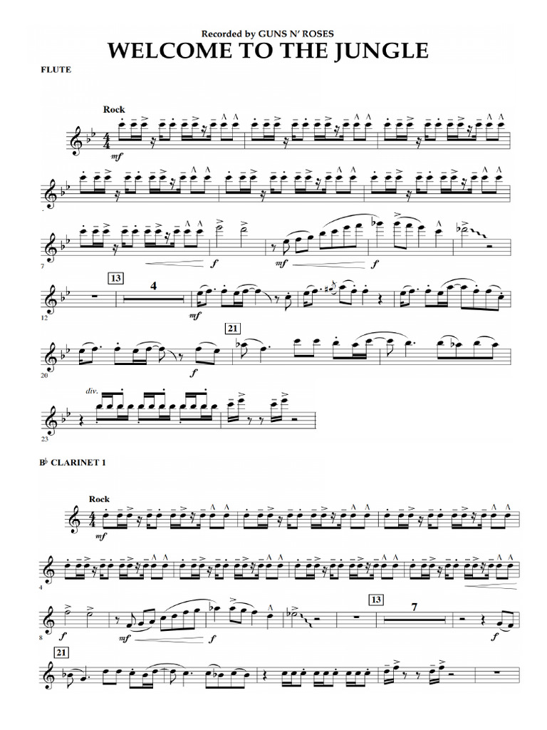 Welcome To The Jungle | PDF