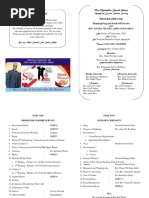 Mother's Day Program Outline'23 | PDF