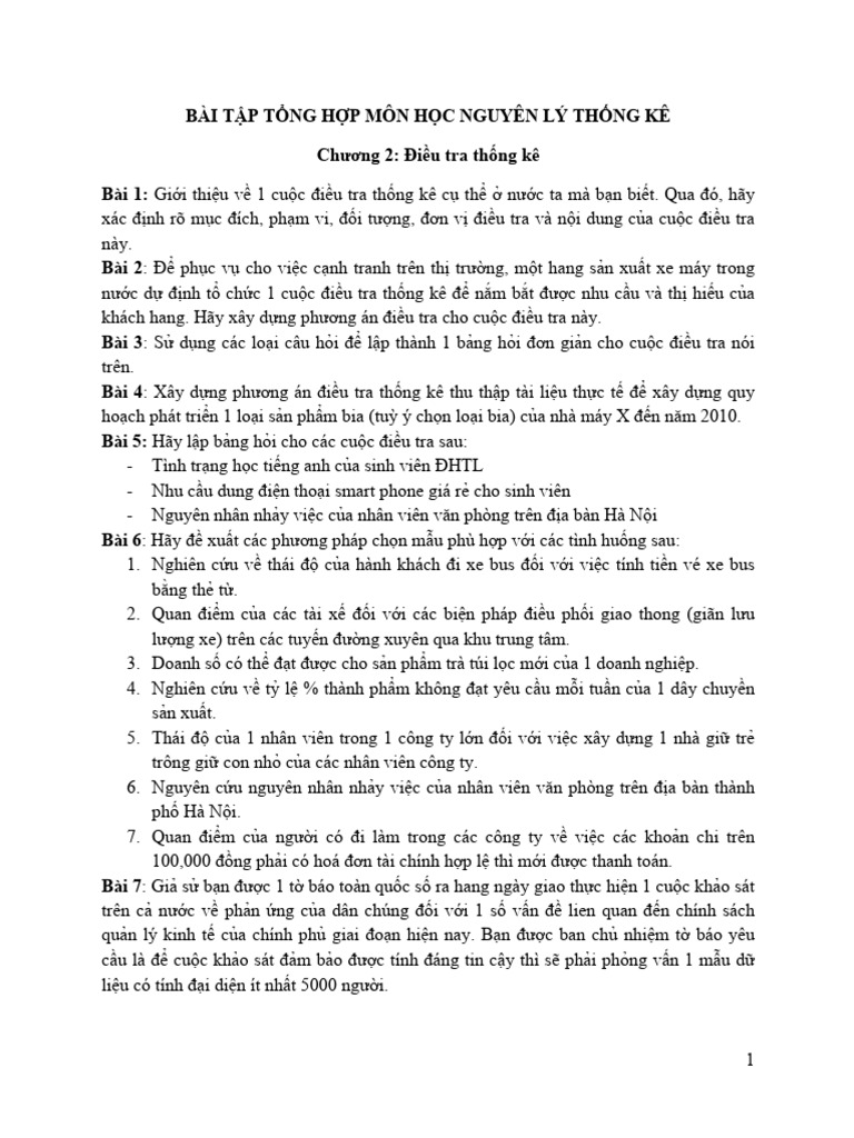 Bai Tap Bat Buoc Mon Hoc NLTK 2021 | PDF