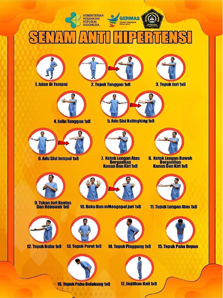 Poster Senam Hipertensi Fiks | PDF