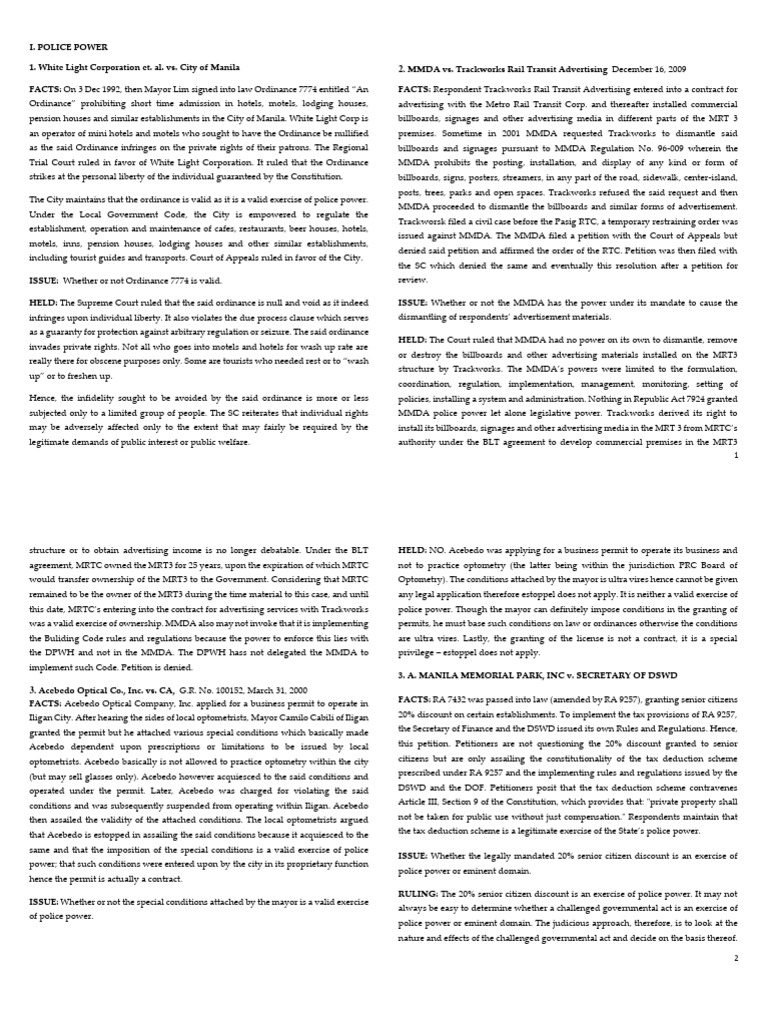 PDF-Consti 2 Digest | PDF