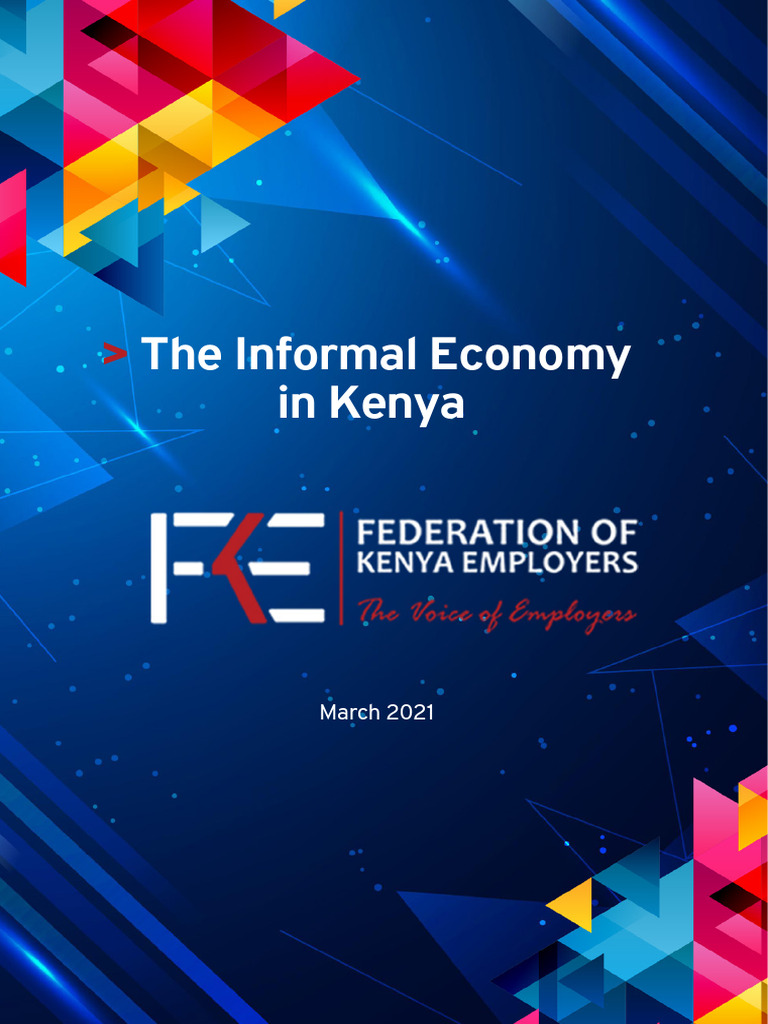 Informal Economy in Kenya | PDF
