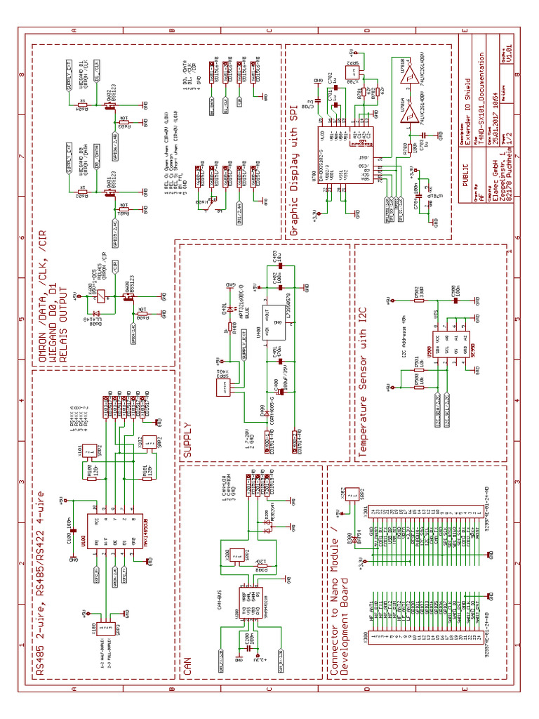 TWN4 MultiTech Nano Development Board IO Extender Schematic Rev101 ...