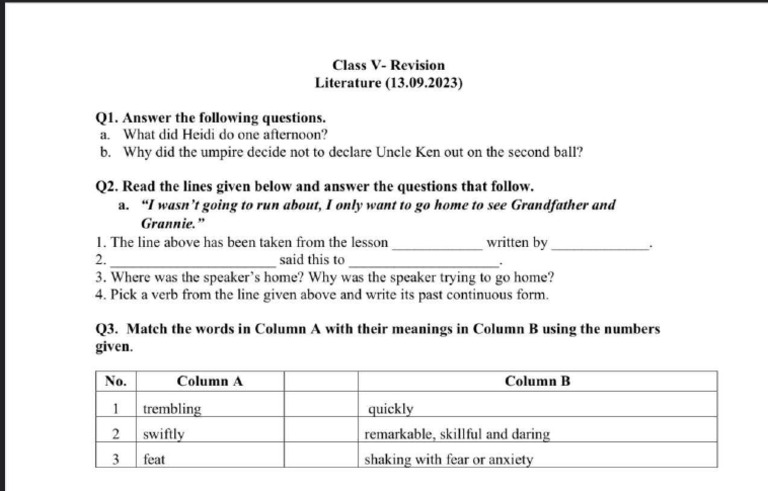 Dps-T1-Revision-Heidi & Uncle Ken | PDF
