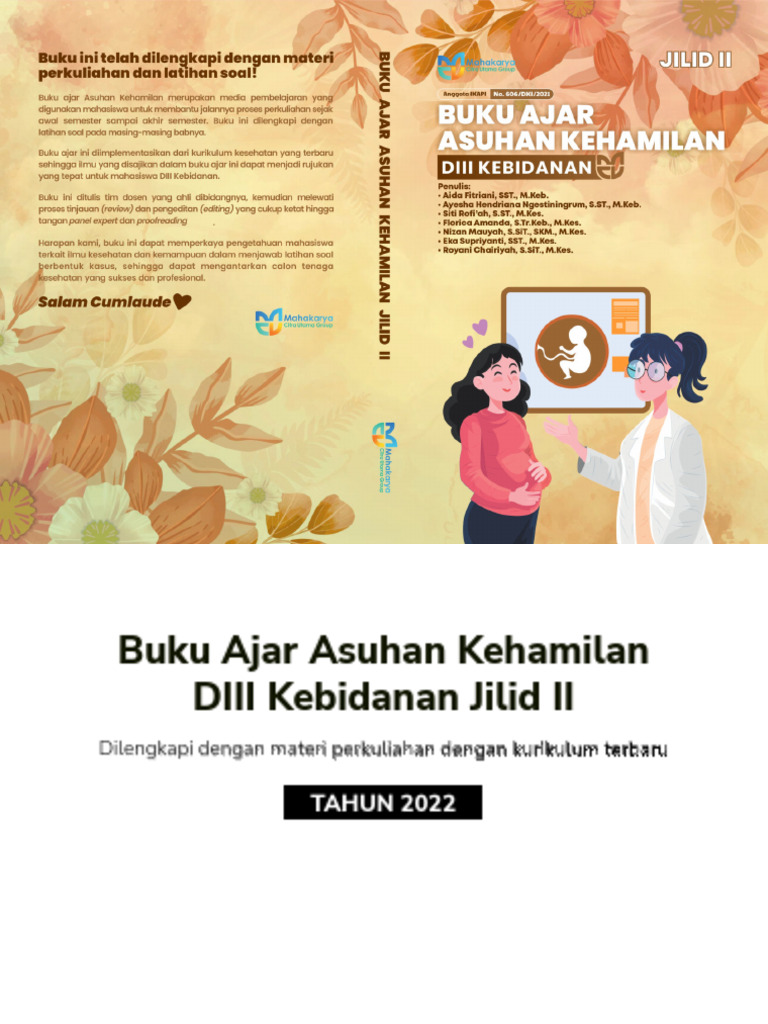 Buku Ajar Asuhan Kehamilan DIII Kebidanan Jilid II | PDF Buku Ajar Asuhan Kehamilan DIII Kebidanan Jilid II | PDF