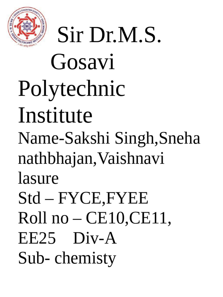 Chemistry Micro Project | PDF | Corrosion | Redox