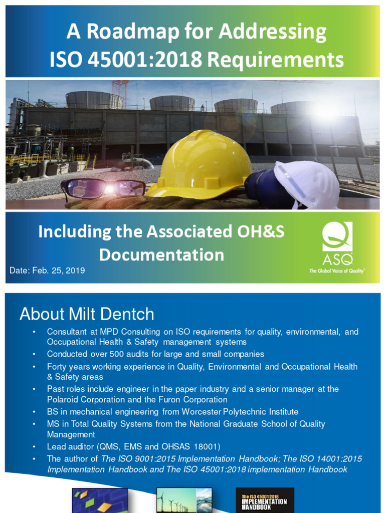 ISO 45001 - 2018 Implementation Guidance | PDF