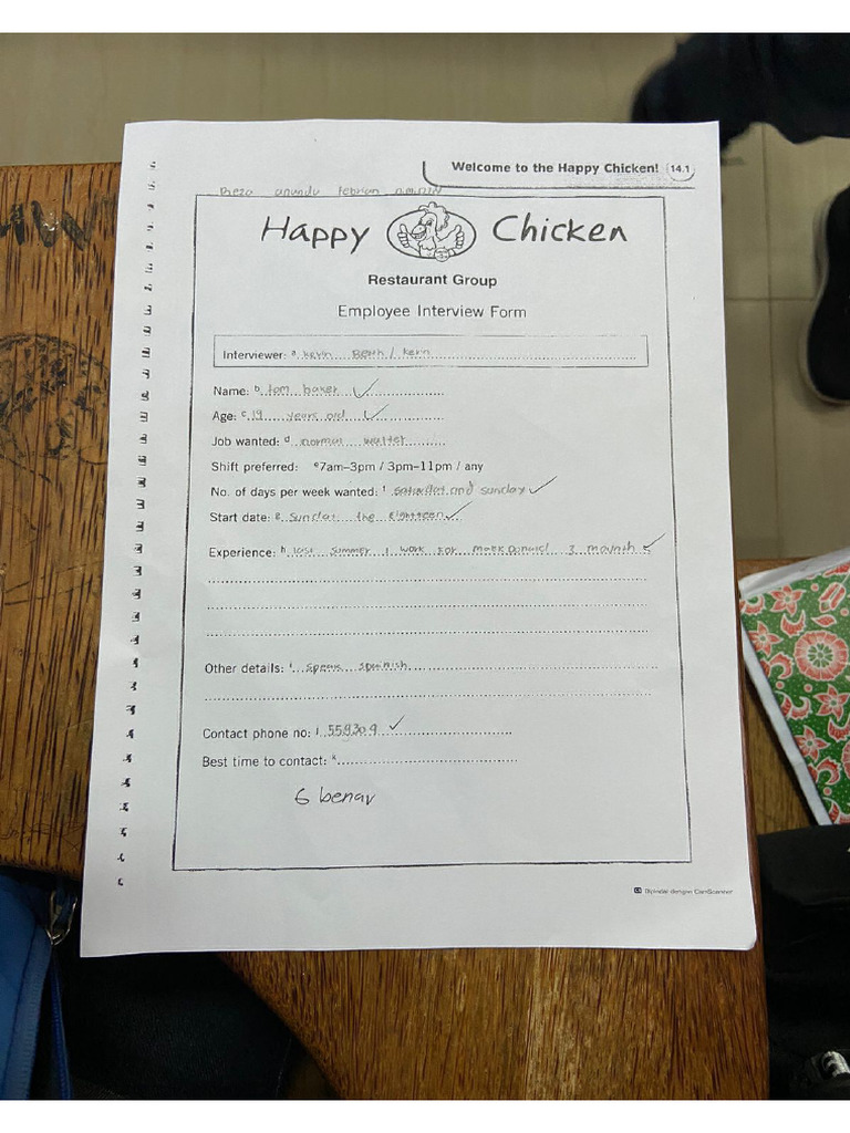 Happy Chicken | PDF