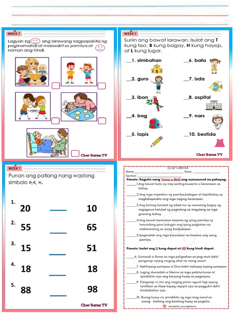 Quarter 1 Week 7 Quiz | PDF