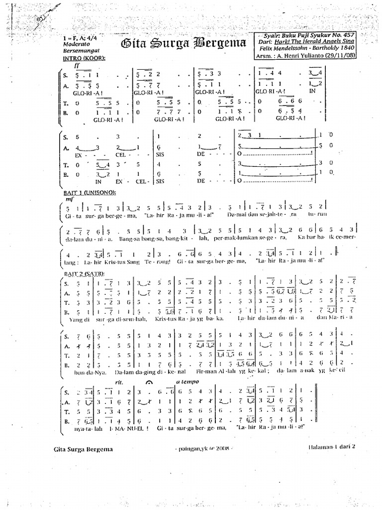 Gita Surga Bergema | PDF