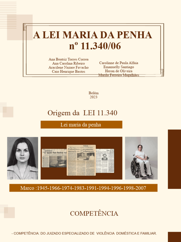 Lei Maria Da Penha | PDF