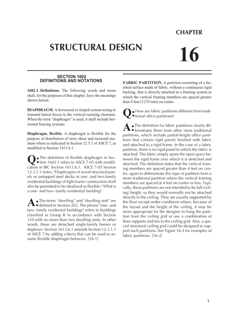 Ibc Deflection | PDF | Strength Of Materials | Framing (Construction)