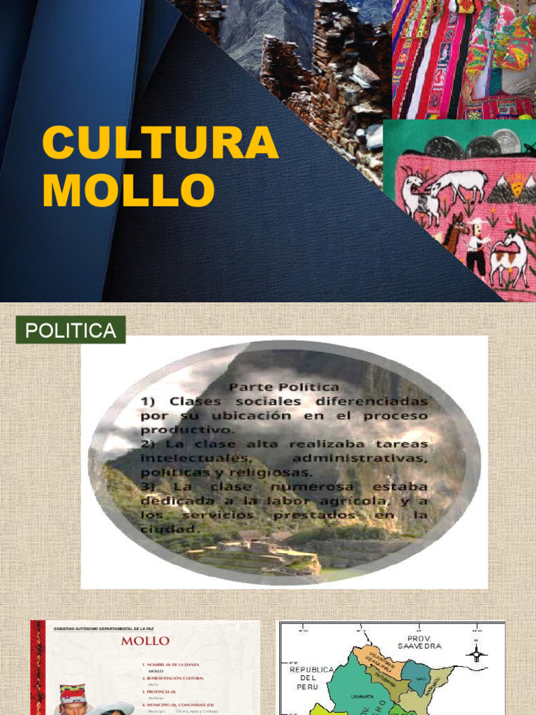 Exposicion de La Cultura Boliviana Mollo y Sus Inicios en La Tierra | PDF