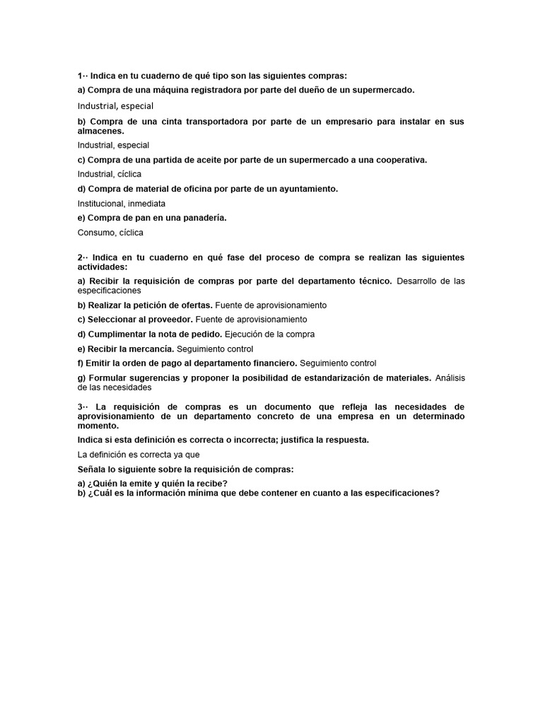 tema 2 tipos de compras | PDF