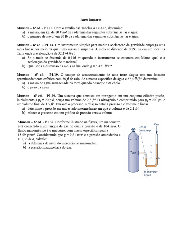 Capitulo-01 - Problemas - Anos Impares | PDF