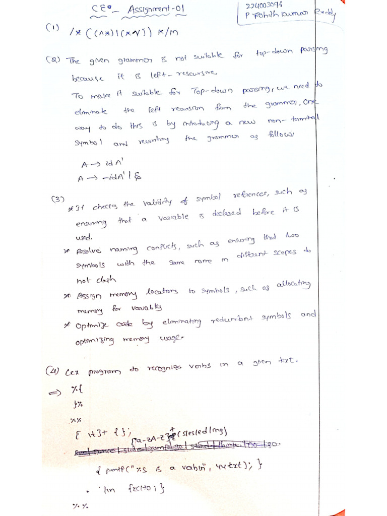 CE Assignment-1 | PDF