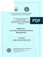Guidelines For Packaging Labelling and Storage of Scheduled Wastes in ...