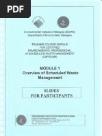 Scheduled Waste Storage Signage | PDF