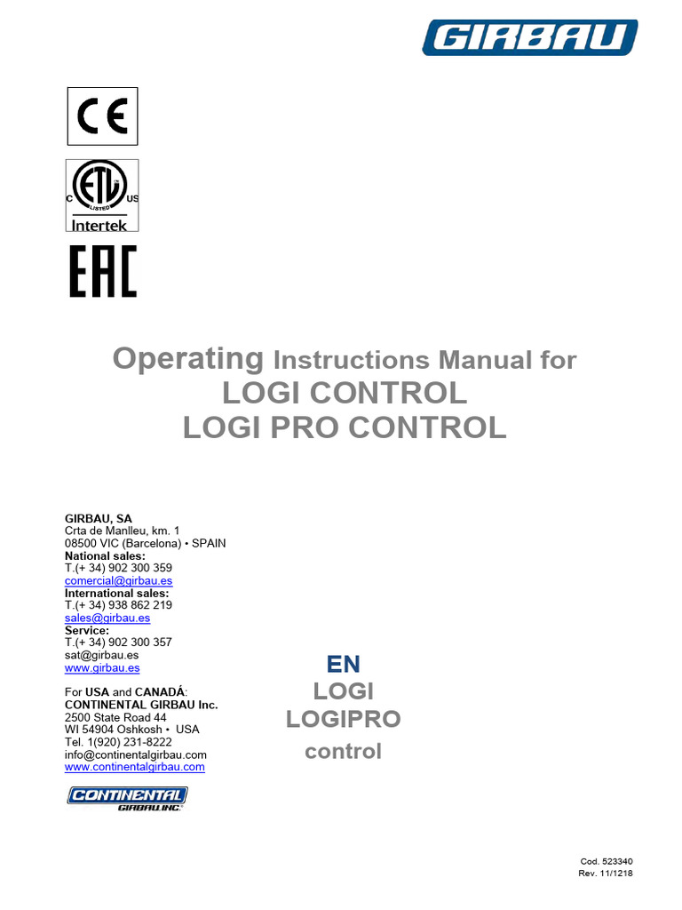 Logi LogiPro Operation | PDF | Business | Computers