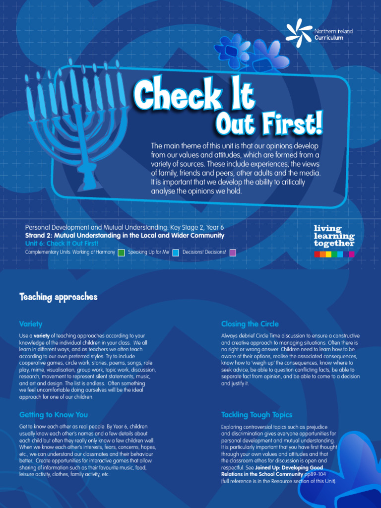 Unit 6 Check It Out First | PDF