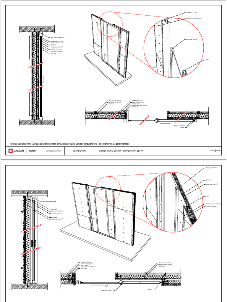 Mimaridetaylar CmsFiles OZEL DETAYLAR OD Surgu Kapi Detayi 2D PDF Surgu ...