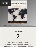 CHAPTER 2 - The External Environment Opportunities, Threats, Industry Competition, and ...