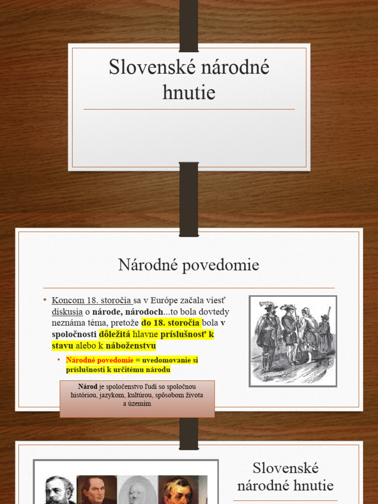 Slovenské Národné Hnutie | PDF
