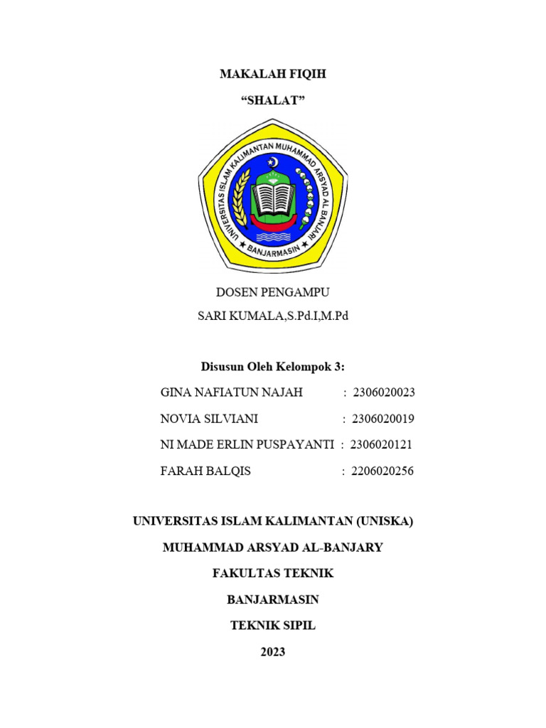 Makalah Fiqih Kelompok 3 - 2 | PDF