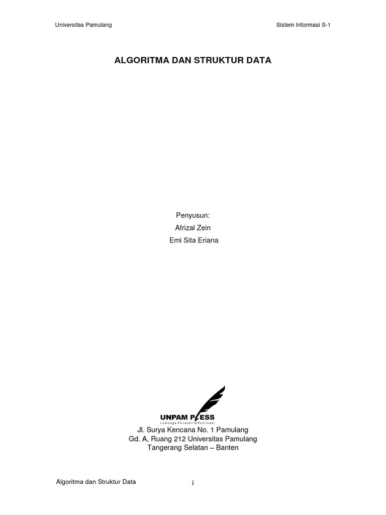 Kb1101 - Algoritma Dan Struktur Data | PDF