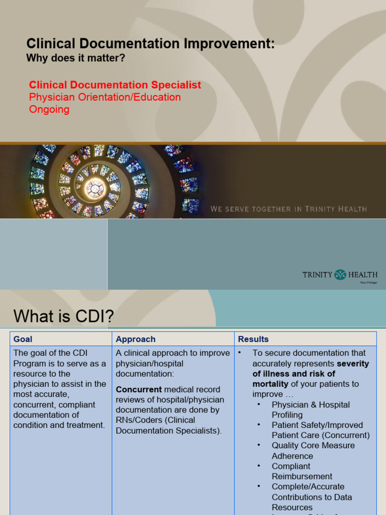 Boise Clinical Documentation Improvement | PDF | Science & Mathematics