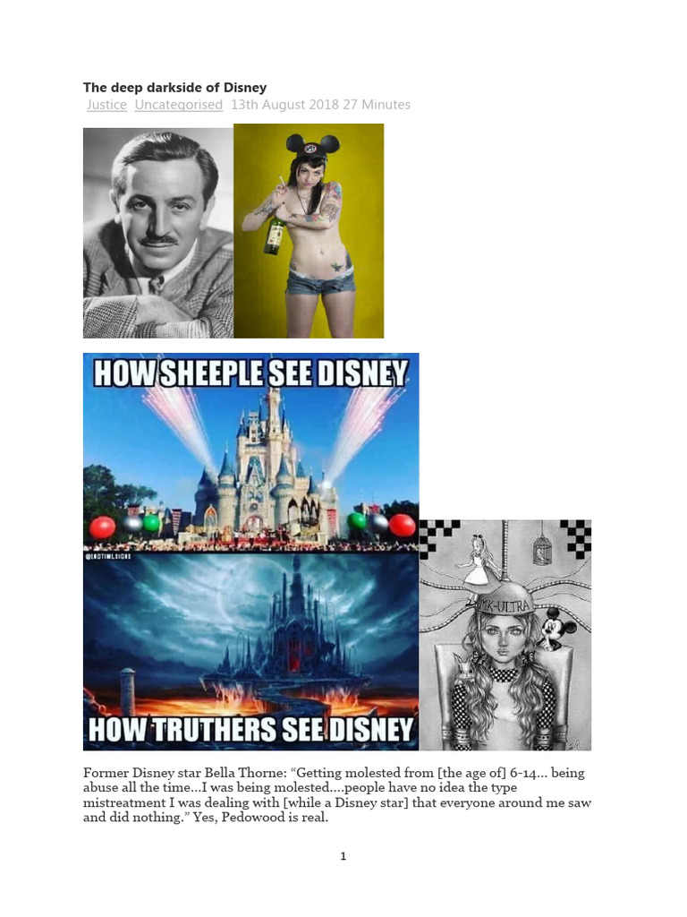 The Disney Occult Deception | PDF